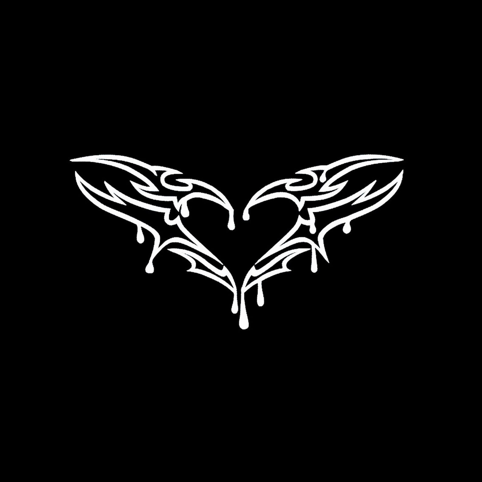 Y2K Embroidery Design Y2K Embroidery File Heart Tribal Embroidery ...