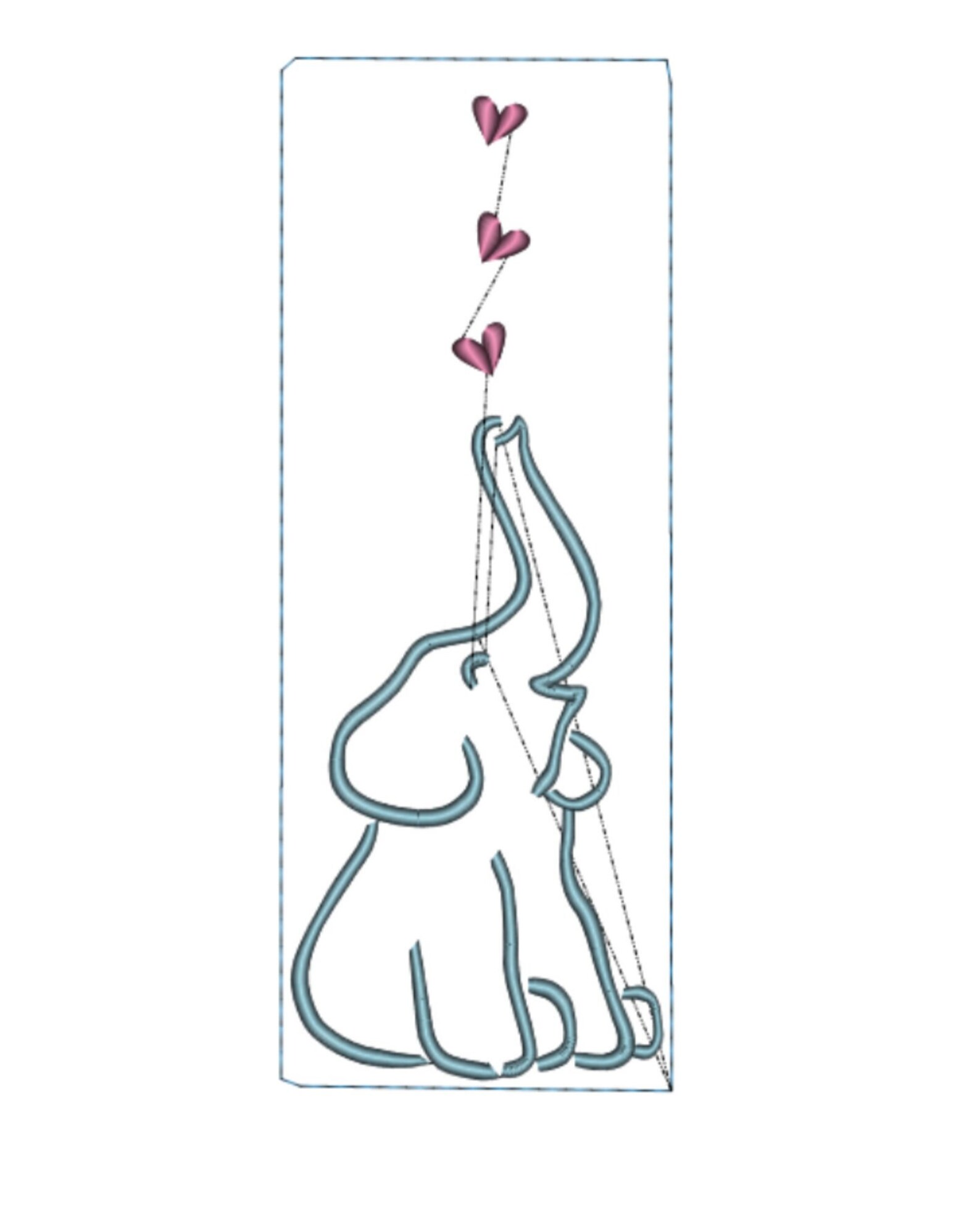 Cute Elephant Embroidery Design Elephant Dst Elephant Embroidery for ...