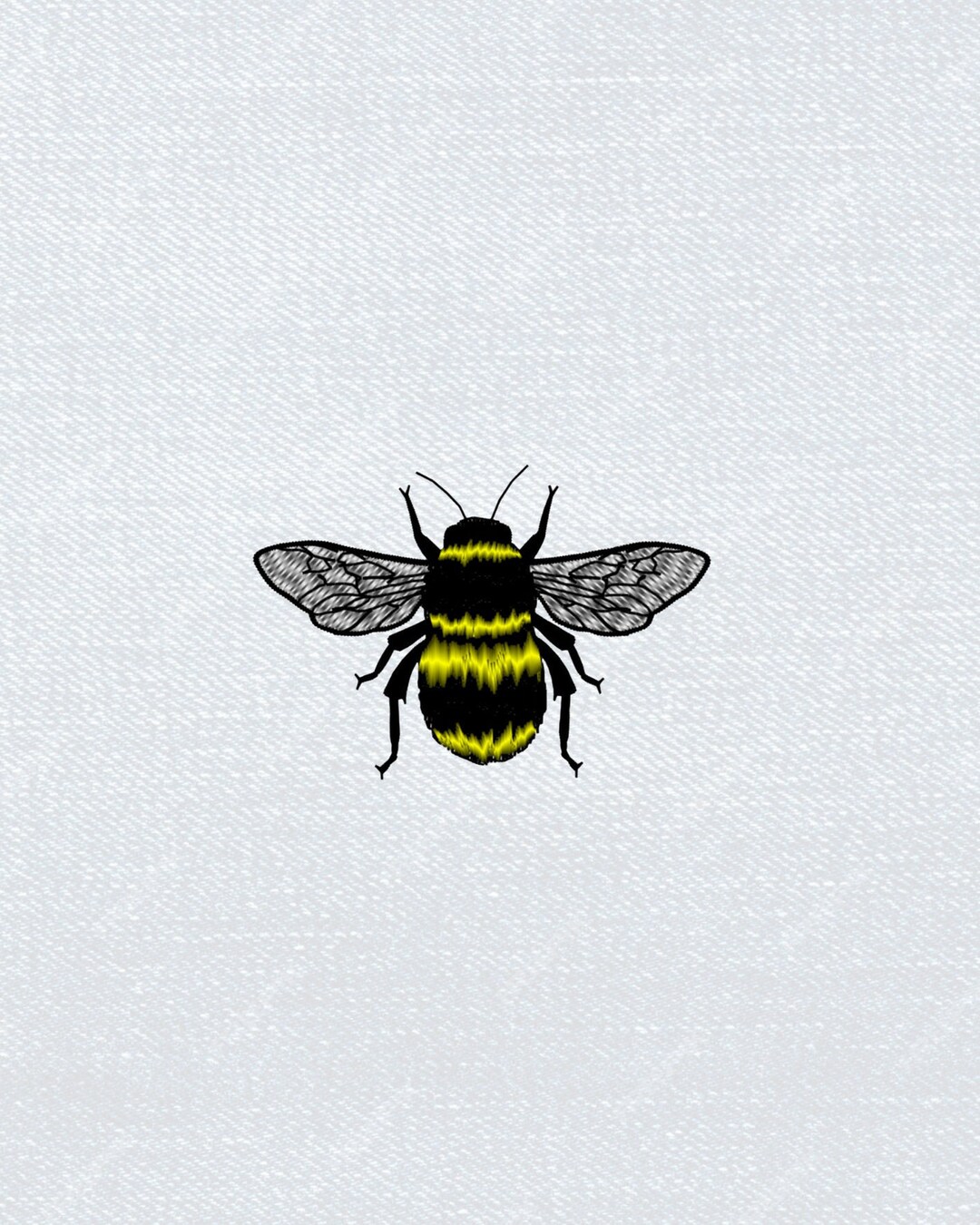 Cute Bee Embroidery Design Bee Machine Embroidery Design Bee Embroidery ...
