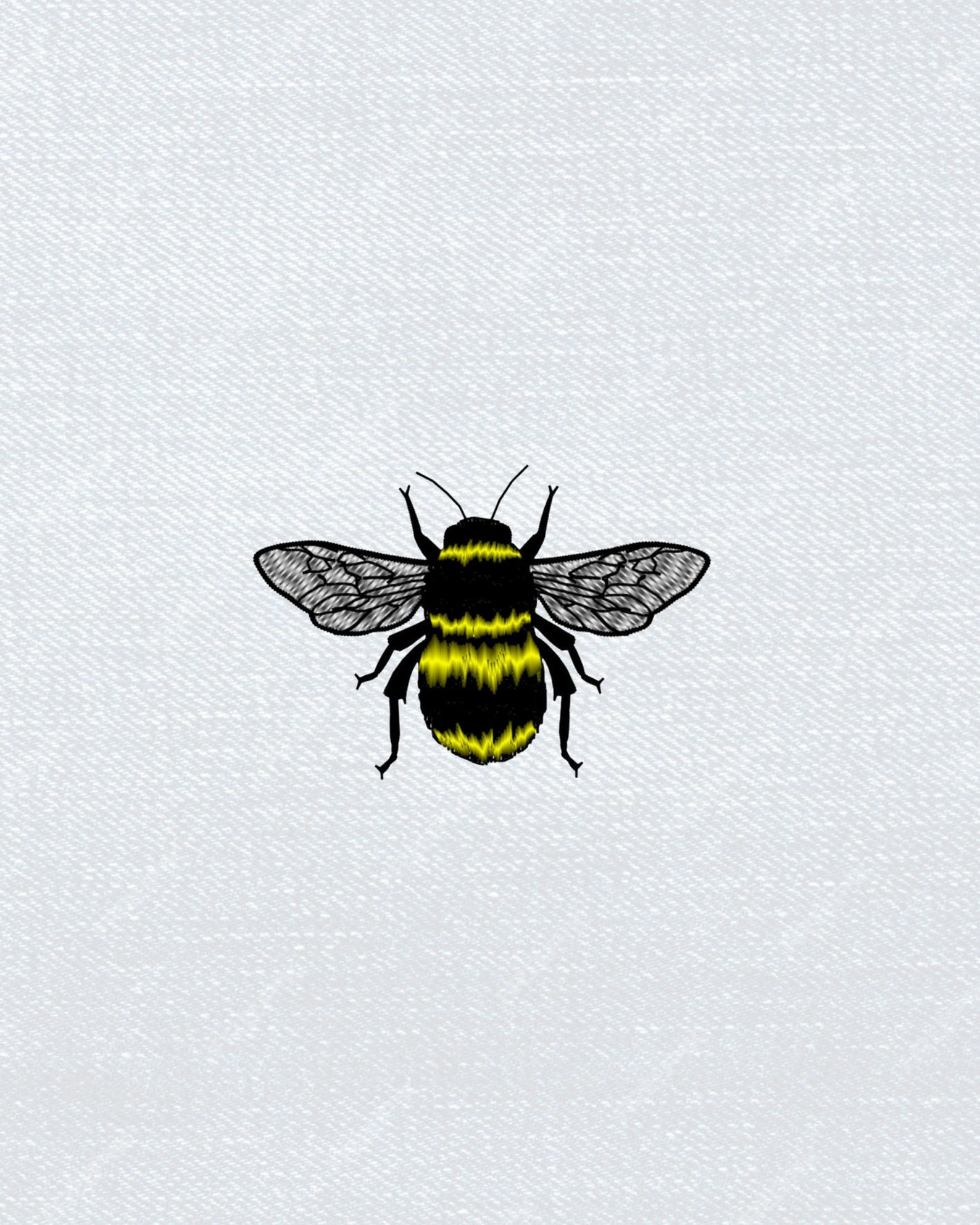 Cute Bee Embroidery Design Bee Machine Embroidery Design Bee Embroidery ...
