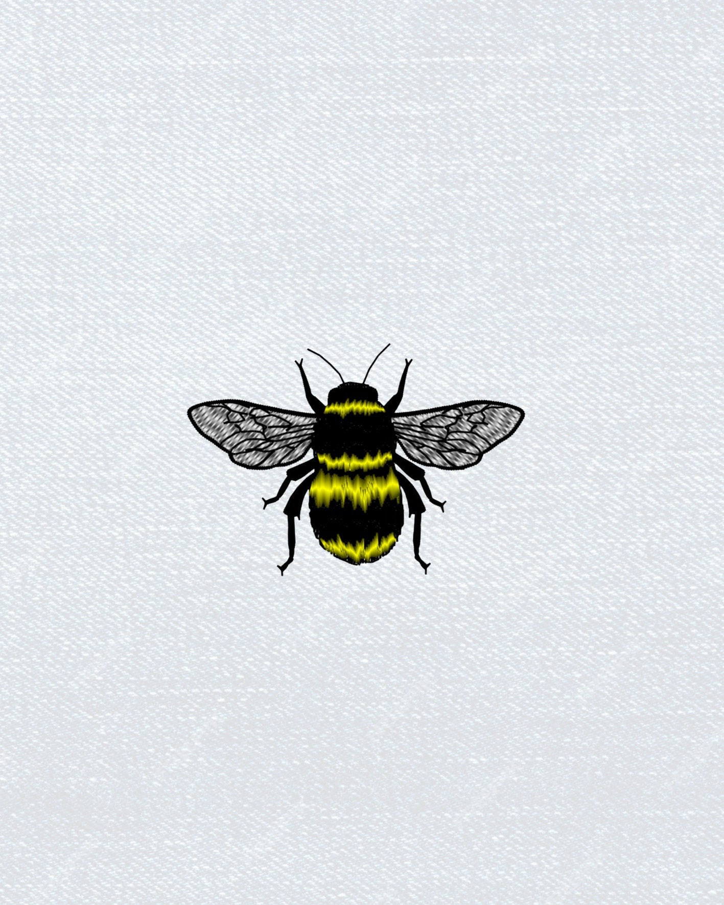 Cute Bee Embroidery Design Bee Machine Embroidery Design Bee Embroidery ...