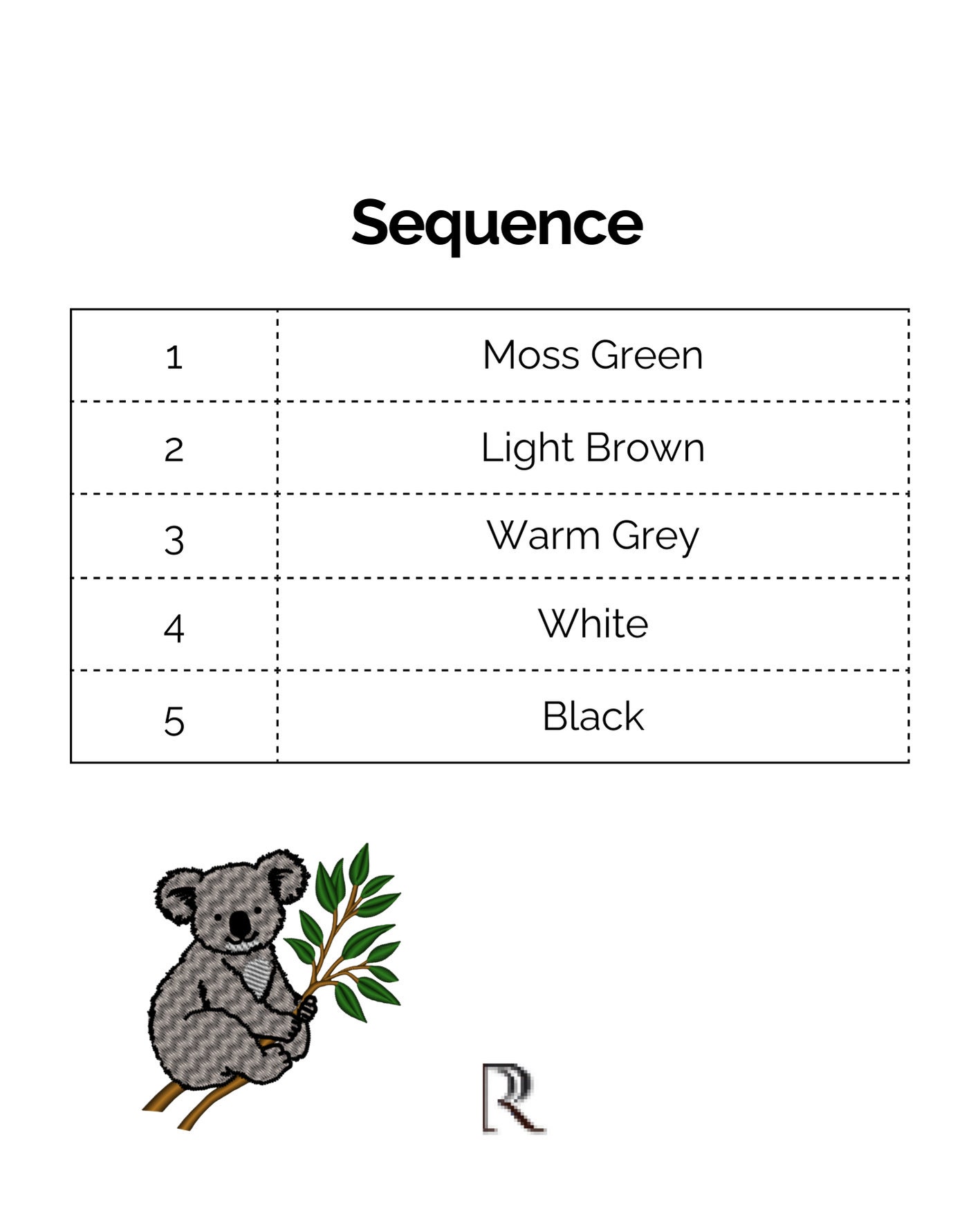 Koala Embroidery Design Koala Embroidery File Koala Machine Embroidery ...