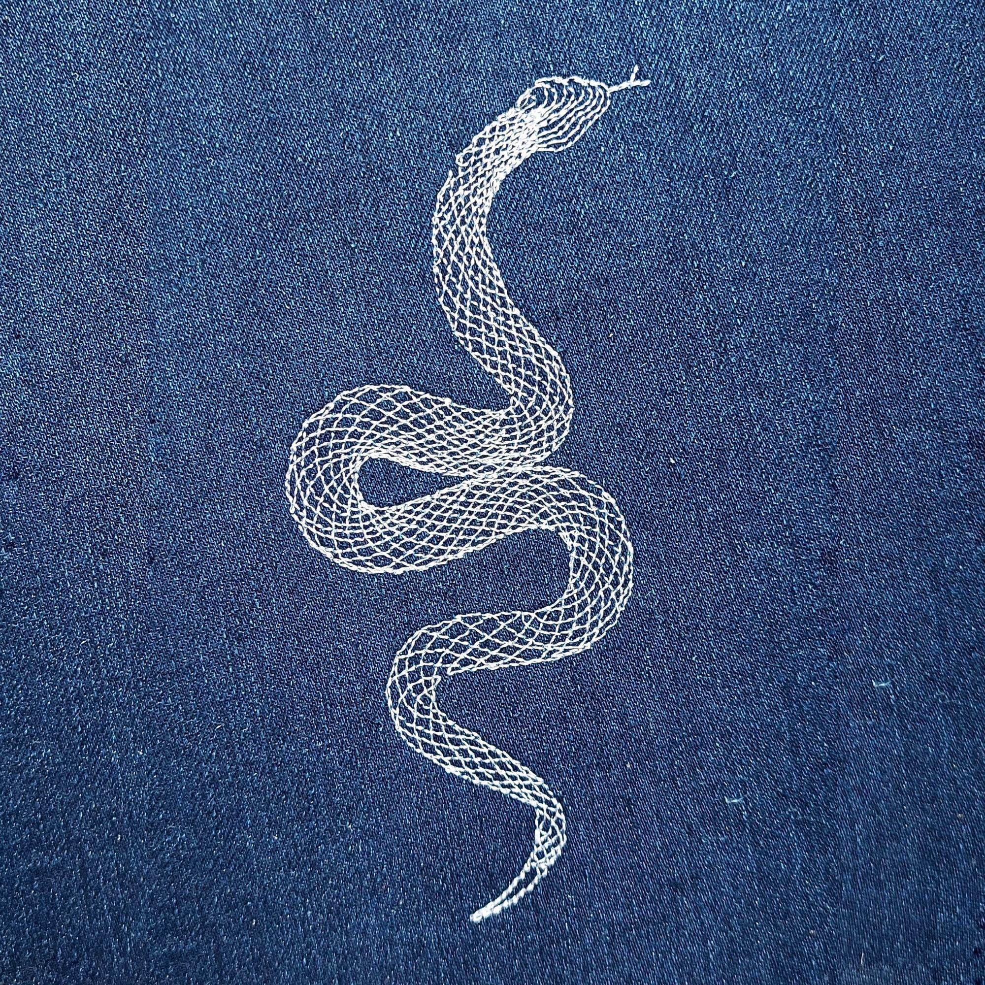 Simple Snake Embroidery Design Snake Machine Embroidery Design Snake ...