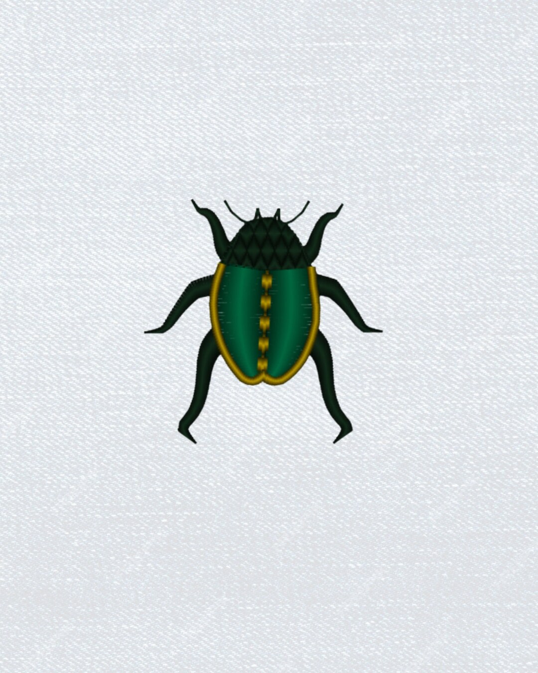 Scarab Embroidery Design Scarab Embroidery File Beetle Embroidery ...