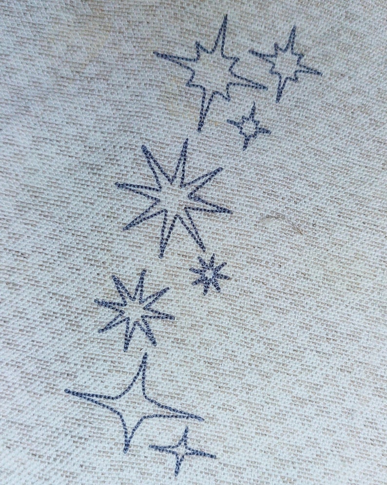 Small Stars Embroidery Bundle With Small Stars Embroidery Designs for ...