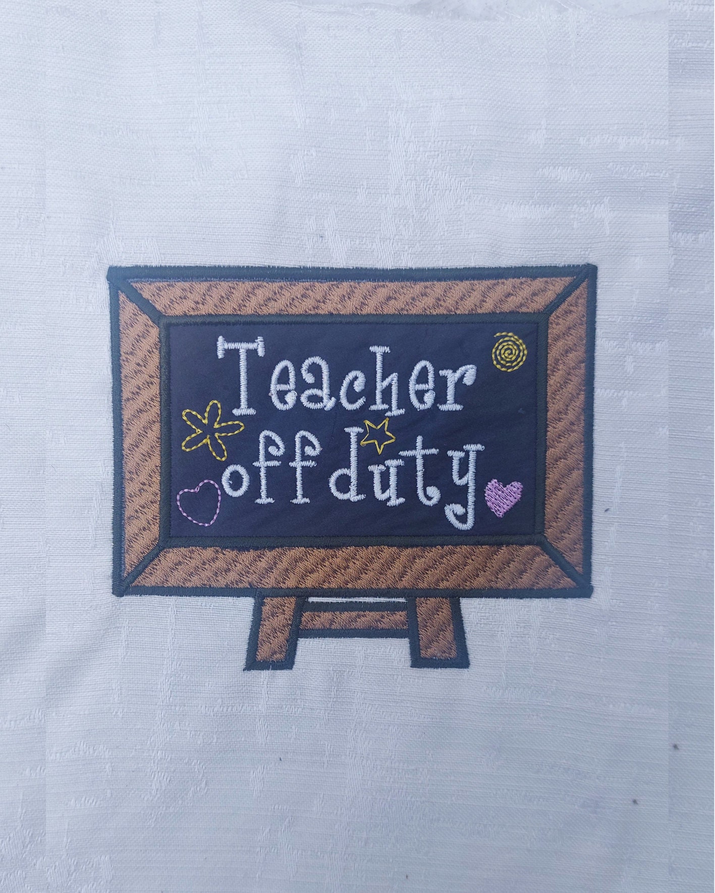 Teacher Embroidery Design for Teacher Machine Embroidery Design School ...