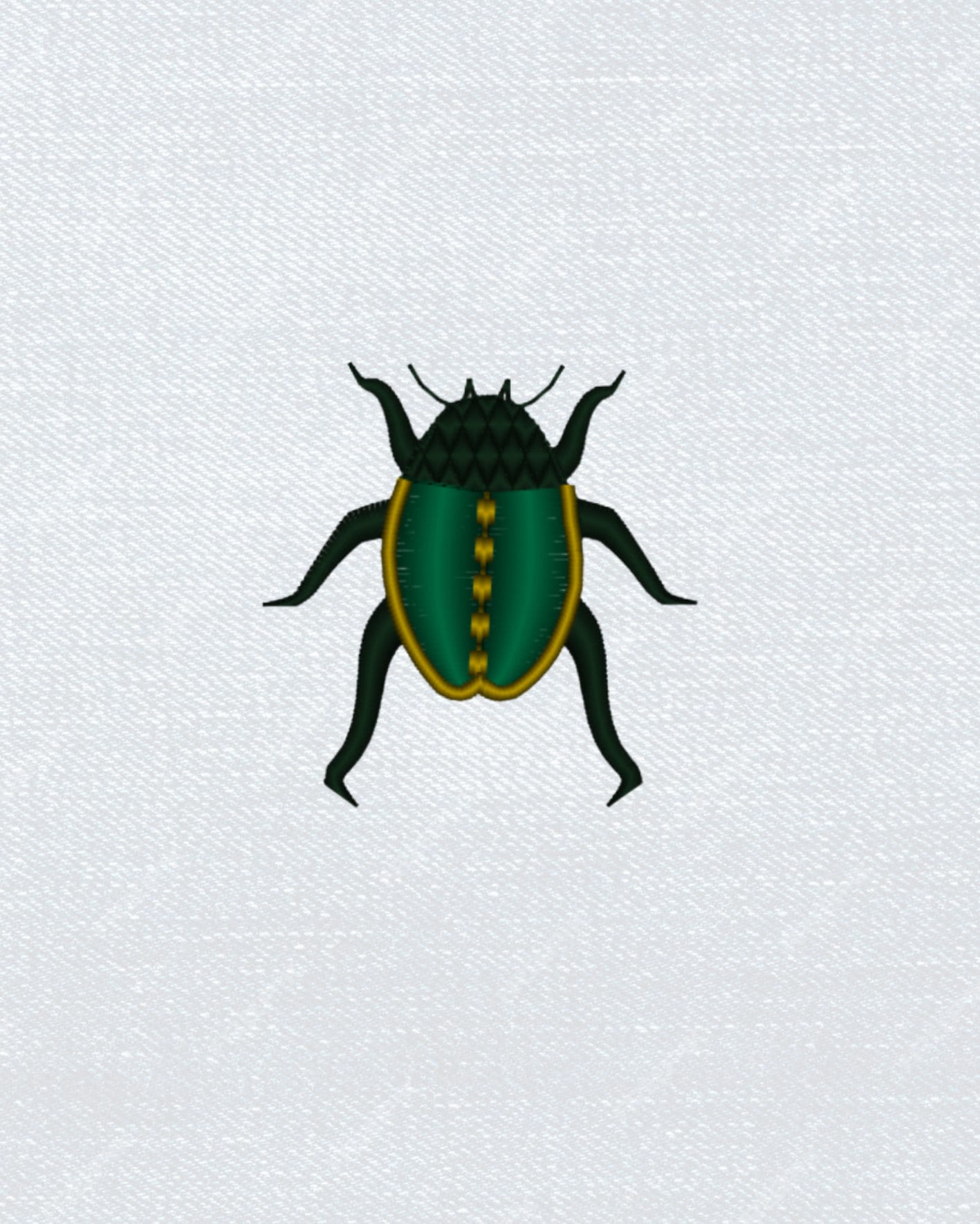 Beetle Embroidery Design Beetle Machine Embroidery Design Insect ...