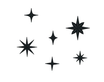 Mini Stars Embroidery Bundle With Small Stars Embroidery Designs for ...