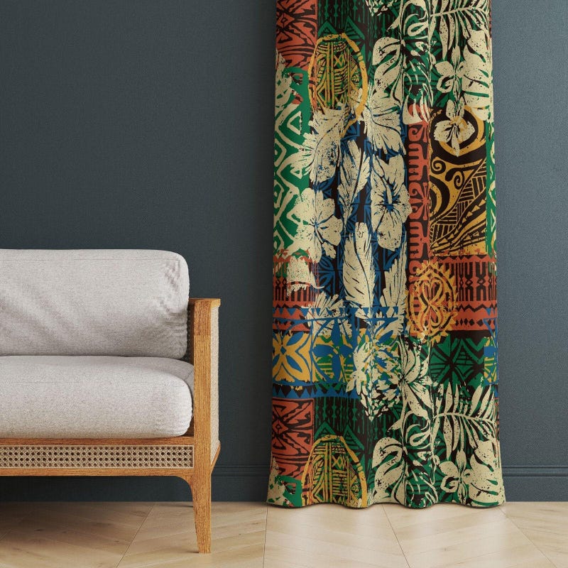 African Curtains - Etsy