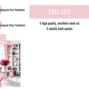 Social Media Kit, Bookstagram, Book Instagram Templates, Book Quote ...