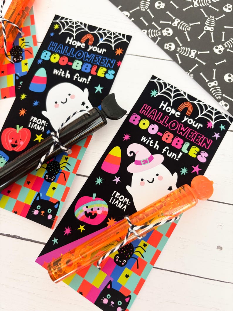 Halloween Bubble Party Favor Halloween Bubbles Halloween Party Favors ...