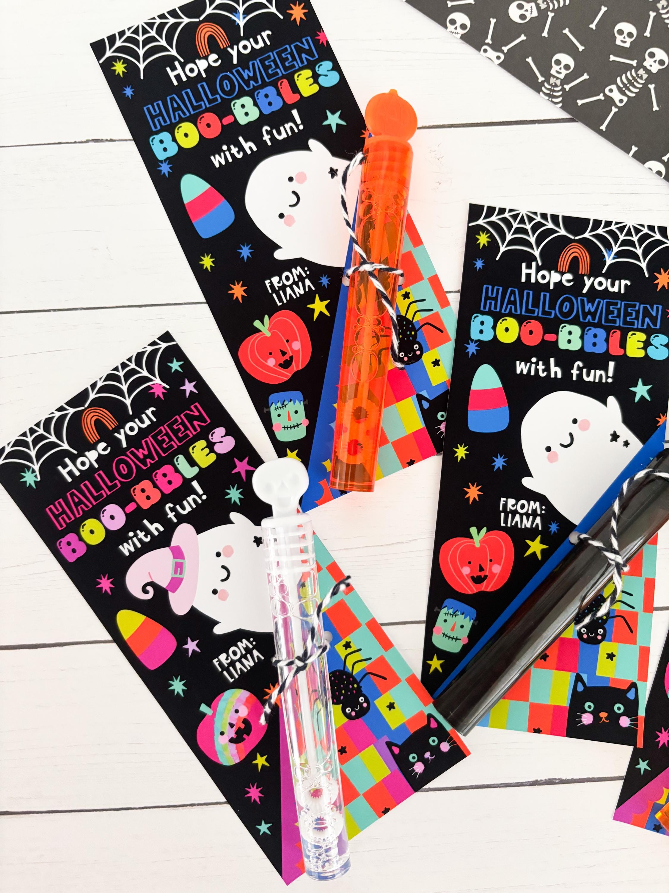 Halloween Bubble Party Favor Halloween Bubbles Halloween Party Favors ...