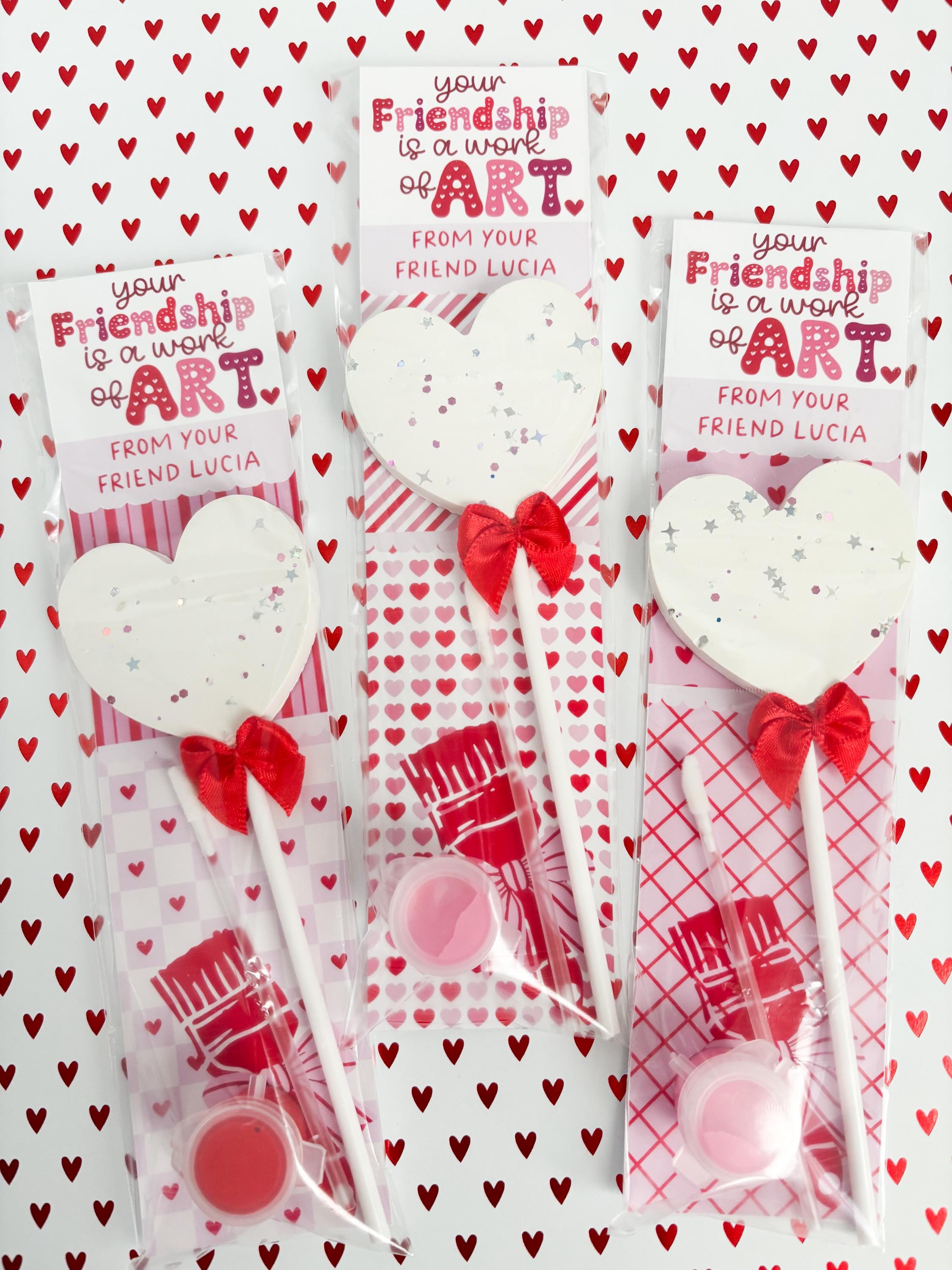 Valentine's Day Party Favors Personalized Valentine Party Favor ...