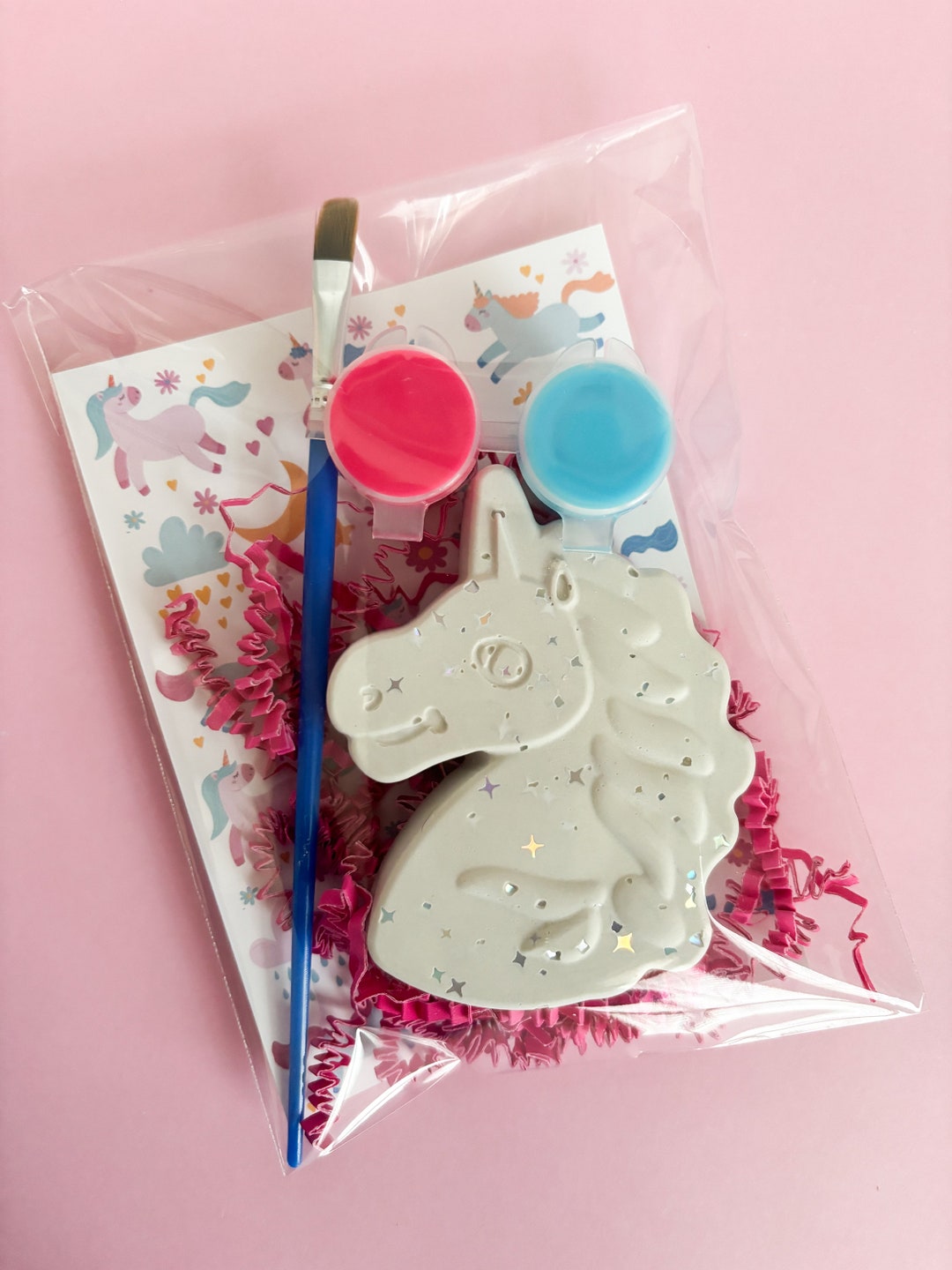 Unicorn Party Favors Unicorn Painting Kit Unicorn Coloring Kit Unicorn ...