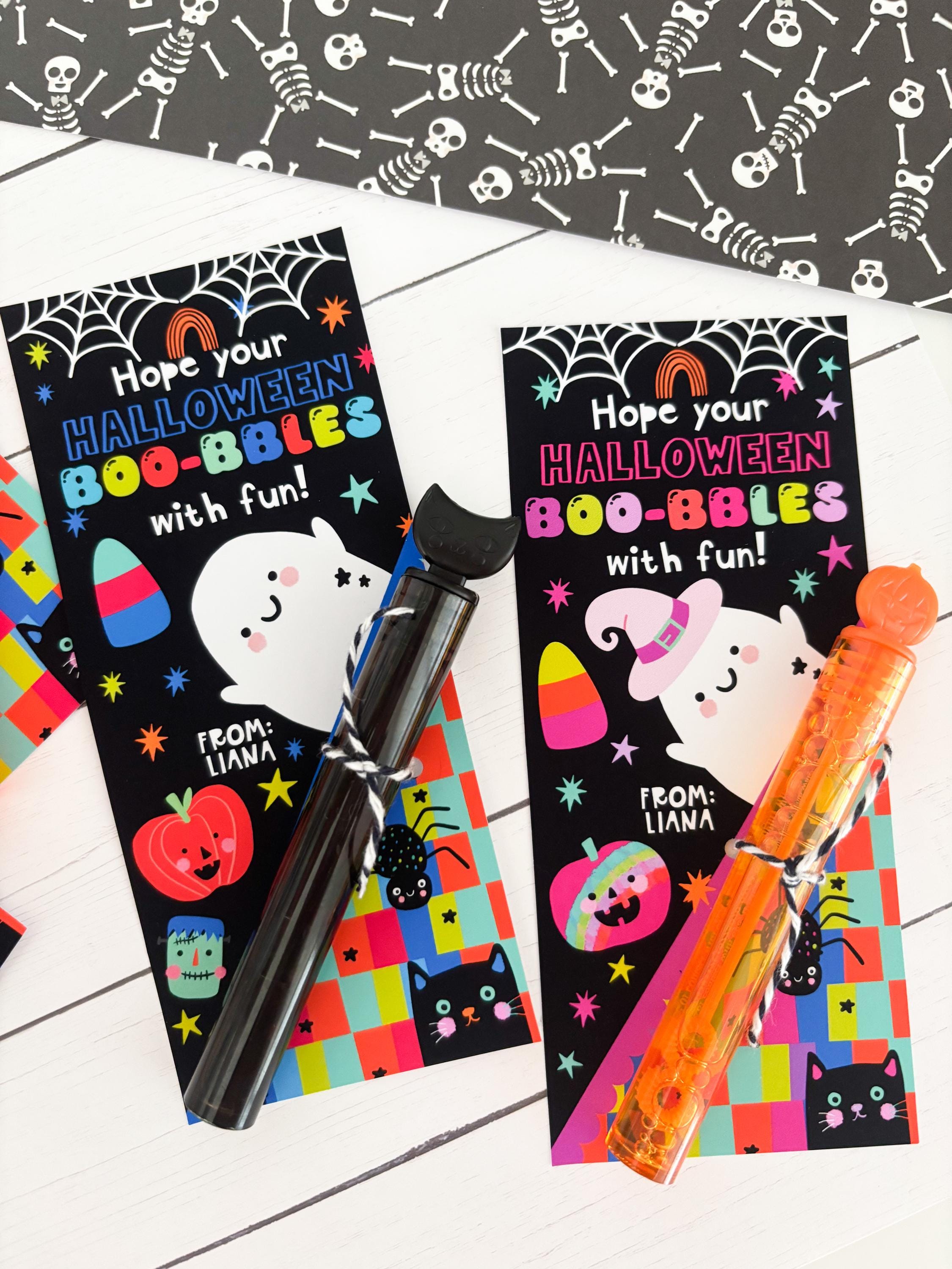 Halloween Bubble Party Favor Halloween Bubbles Halloween Party Favors ...