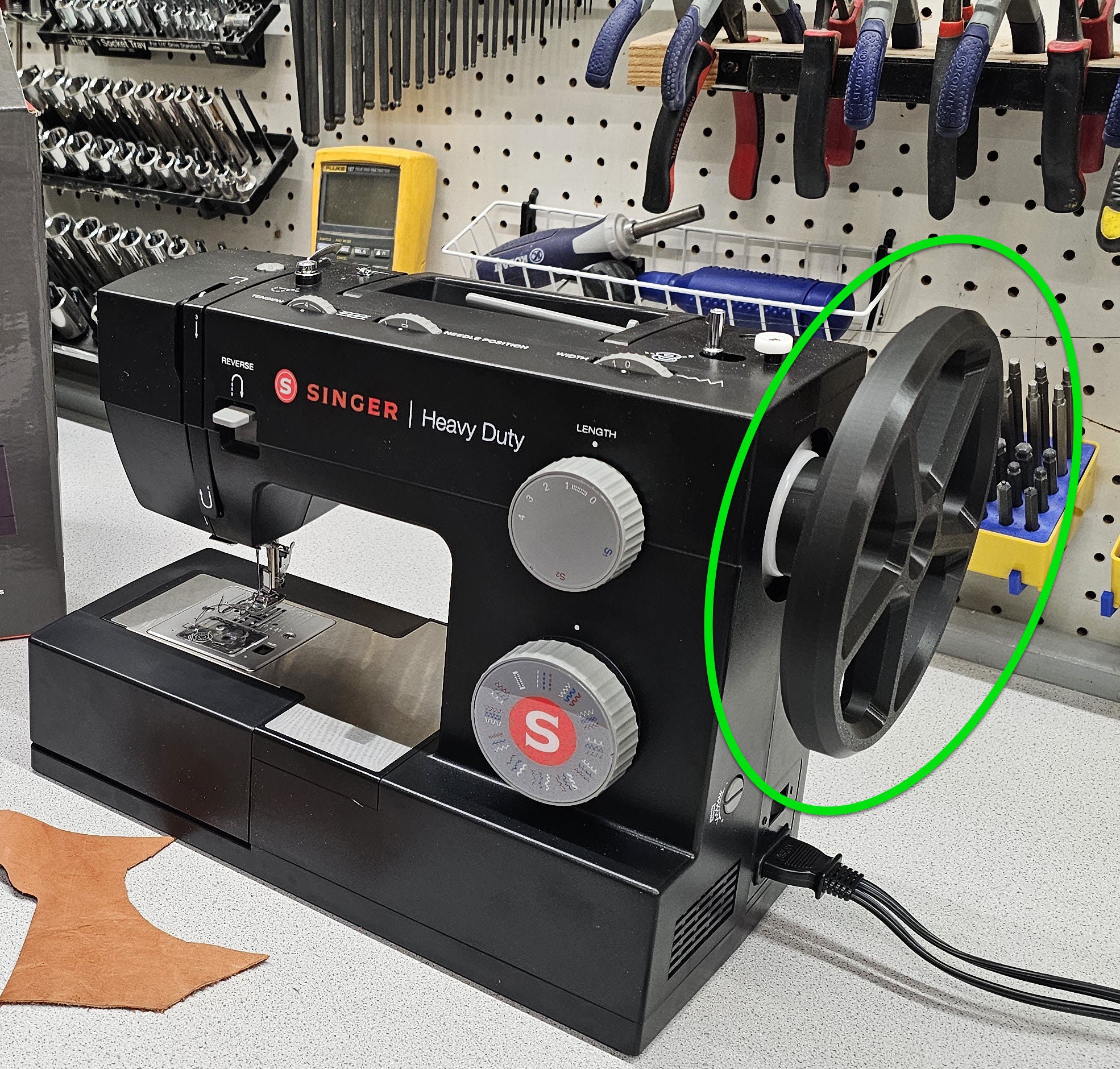 Upgraded Hand Wheel for Singer Models 4452, 4432, 4423, 4411, HD, HD ...