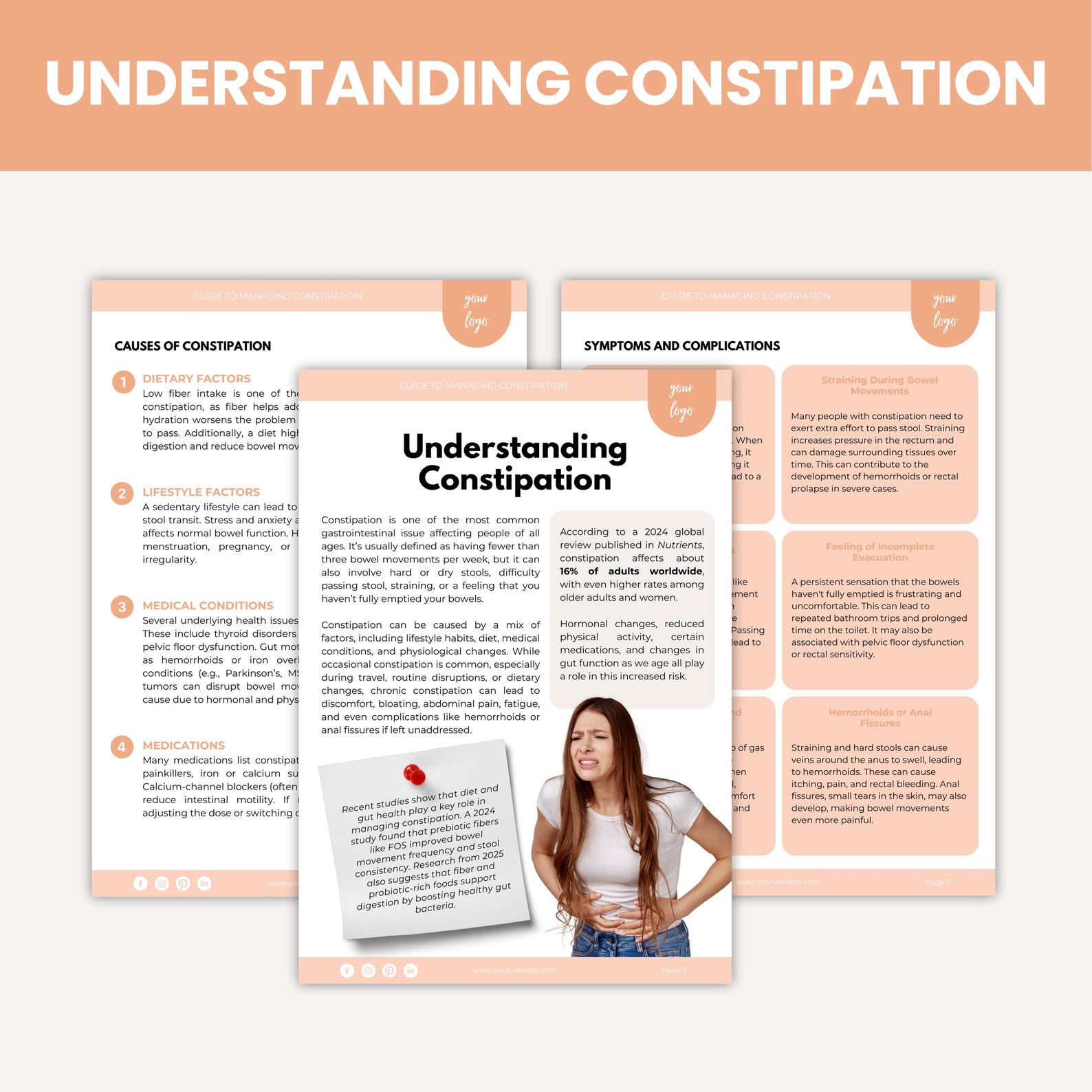 Constipation Relief Guide: Natural Remedies, Diet & Meal Plan (canva ...