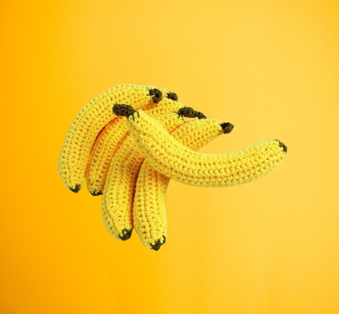 Banana Crochet Pattern, Amigurumi Pattern PDF in English - Etsy