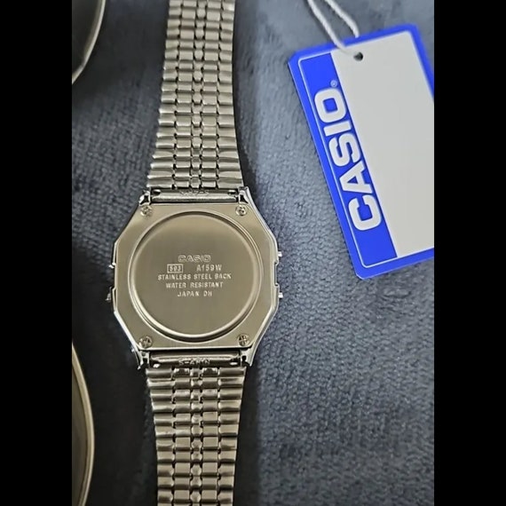 Original brand CASIO A159WA, Made in Japan, Vintage s… - Gem