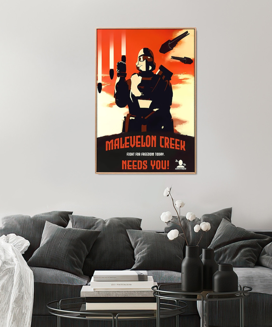 Helldivers 2 Poster Birthday Gift Helldivers II Video Game Poster ...