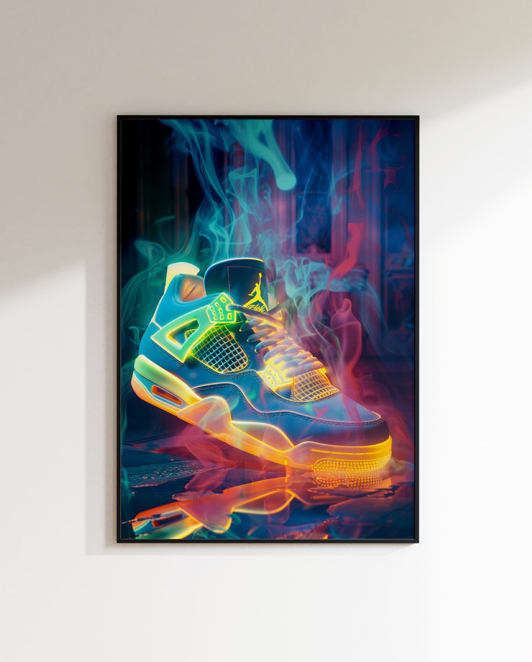 Jordan Poster Nike Poster Nike Jumpman Posterdreamlike Jordan 4 Poster ...