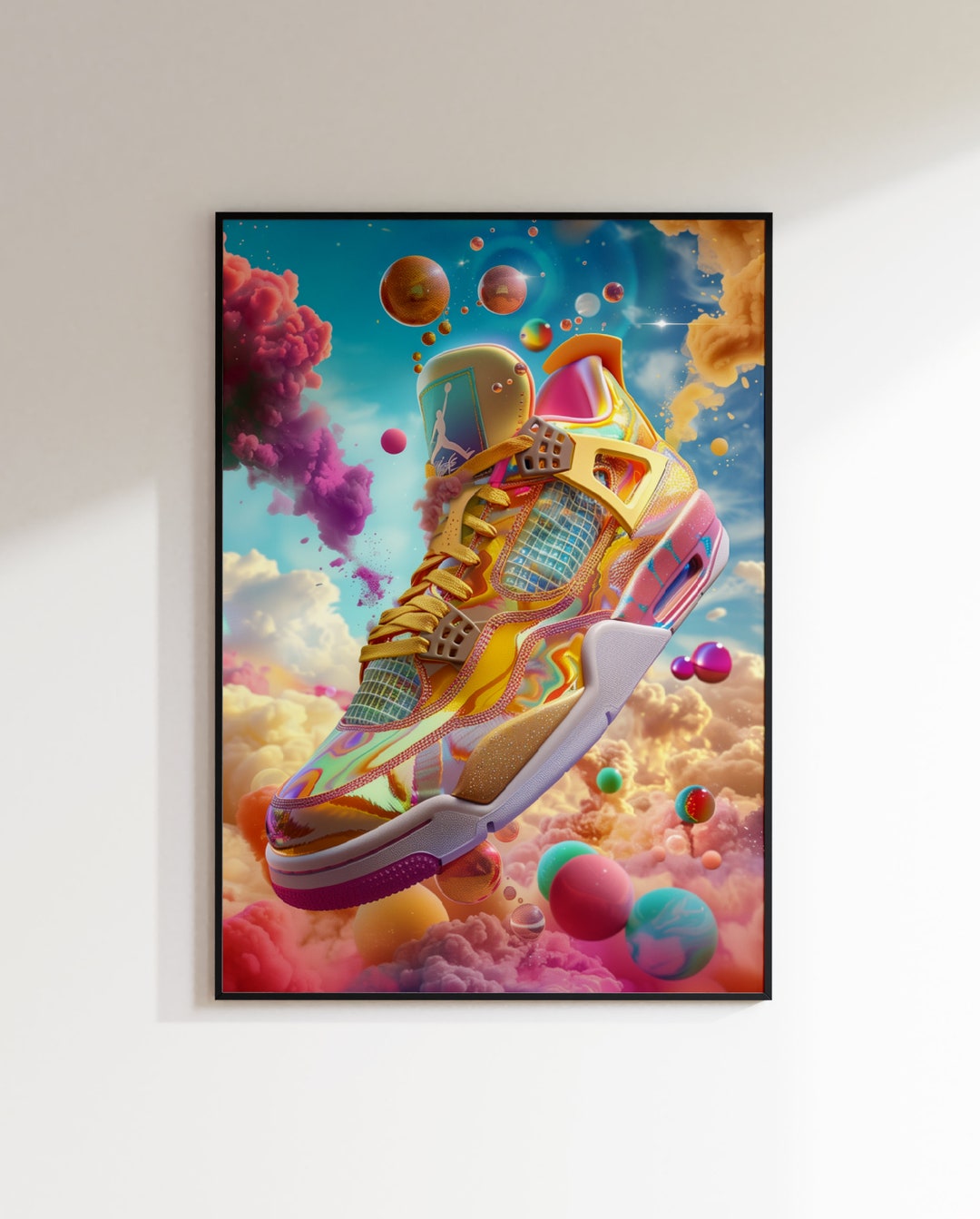 Jordan Poster Nike Poster Nike Jumpman Posterdreamlike Jordan 4 Poster ...
