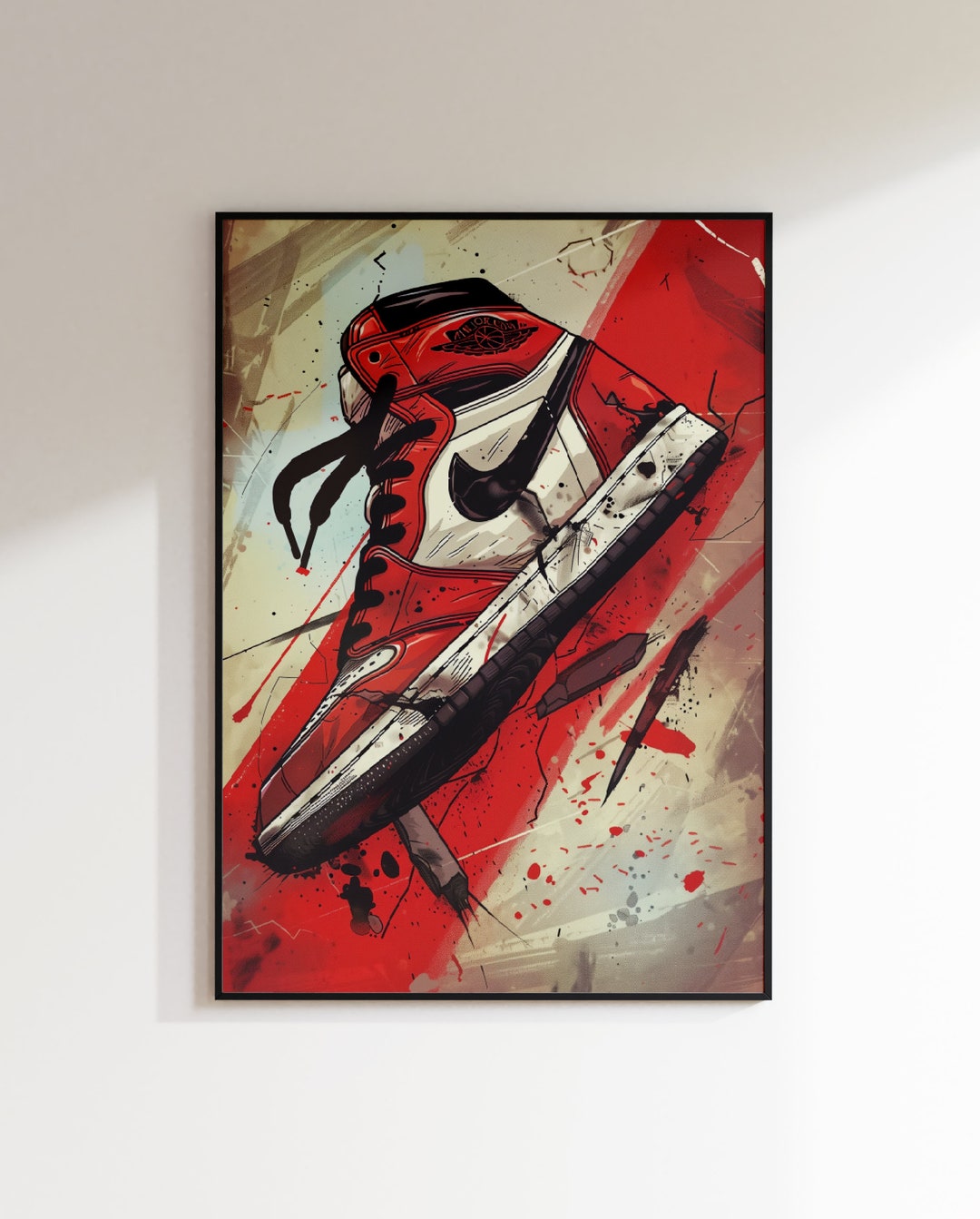 Jordan Poster Nike Poster Nike Jumpman Posterjordan 1 Comic Poster 2 - Etsy