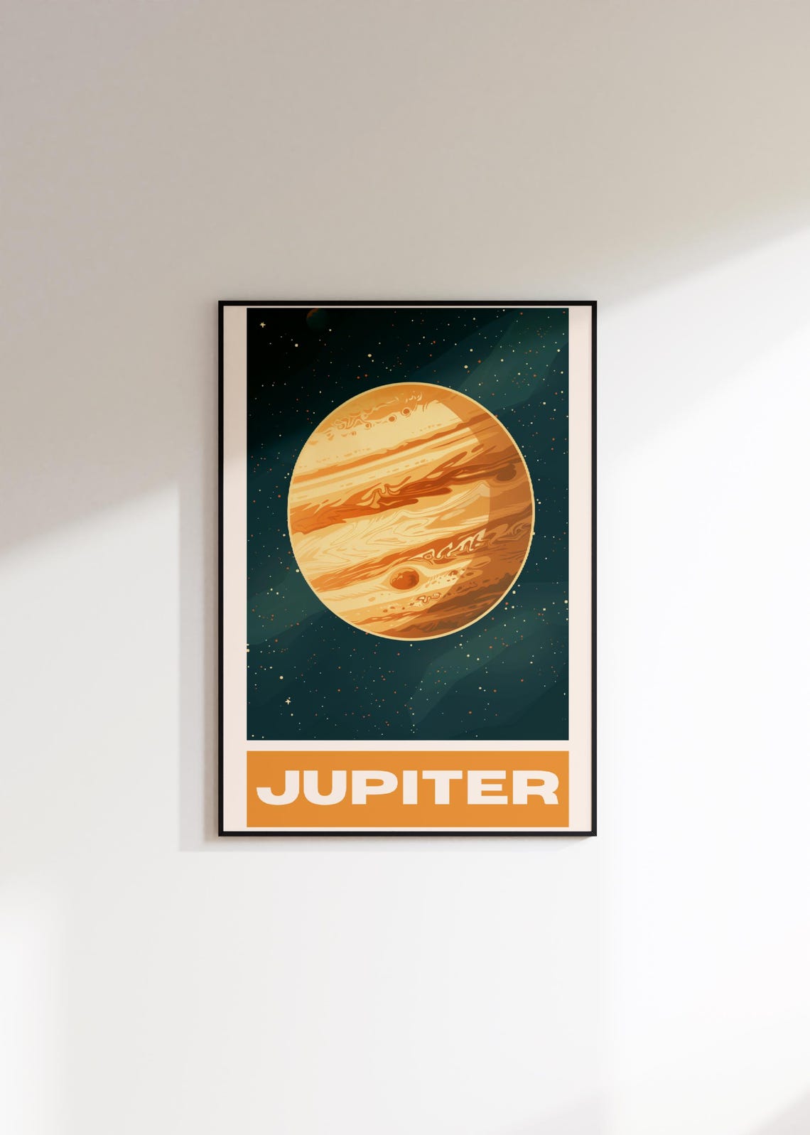 Jupiter Poster, Space Poster,retro Space, Space Travel Poster ...