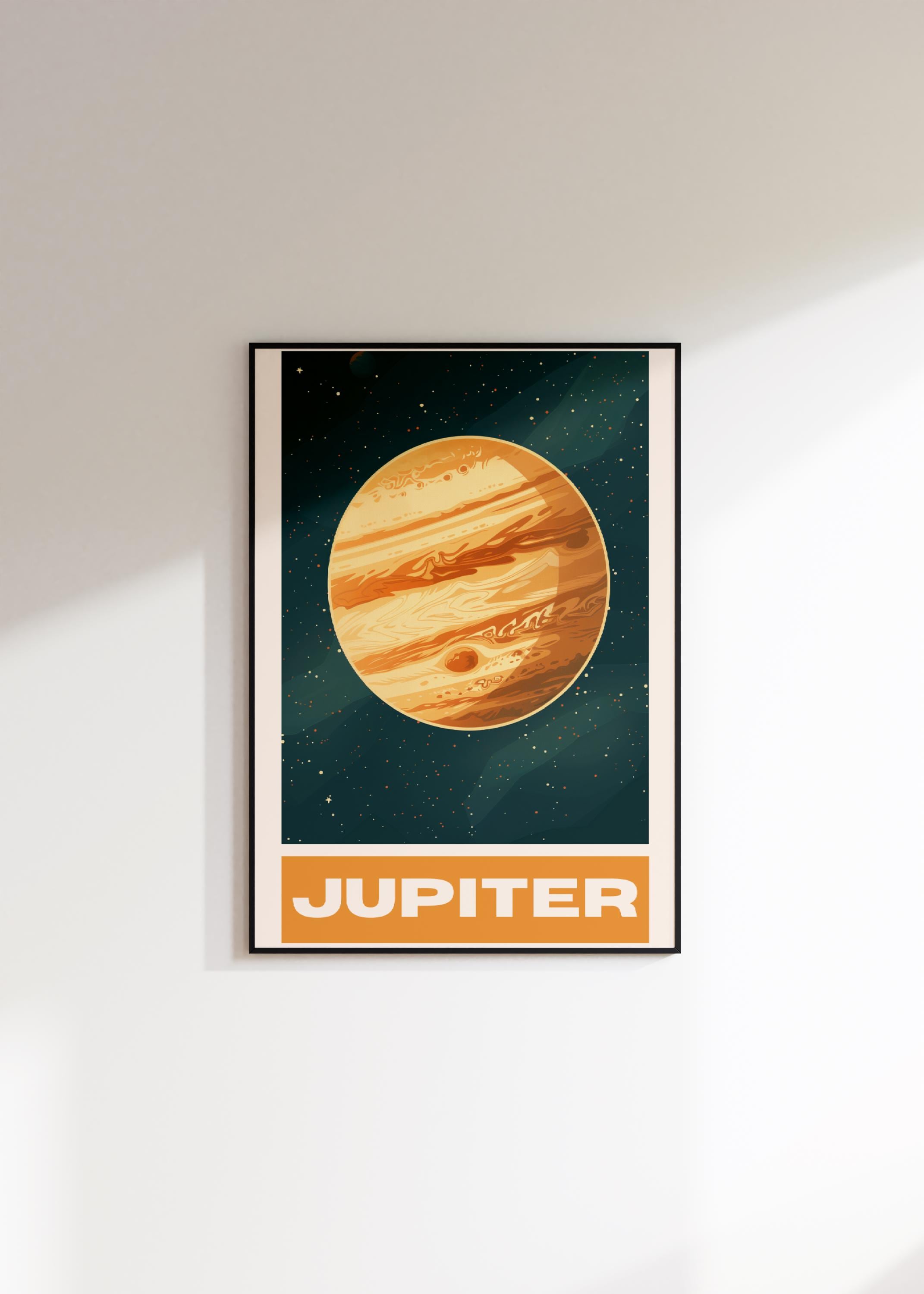 Jupiter Poster, Space Poster,retro Space, Space Travel Poster ...