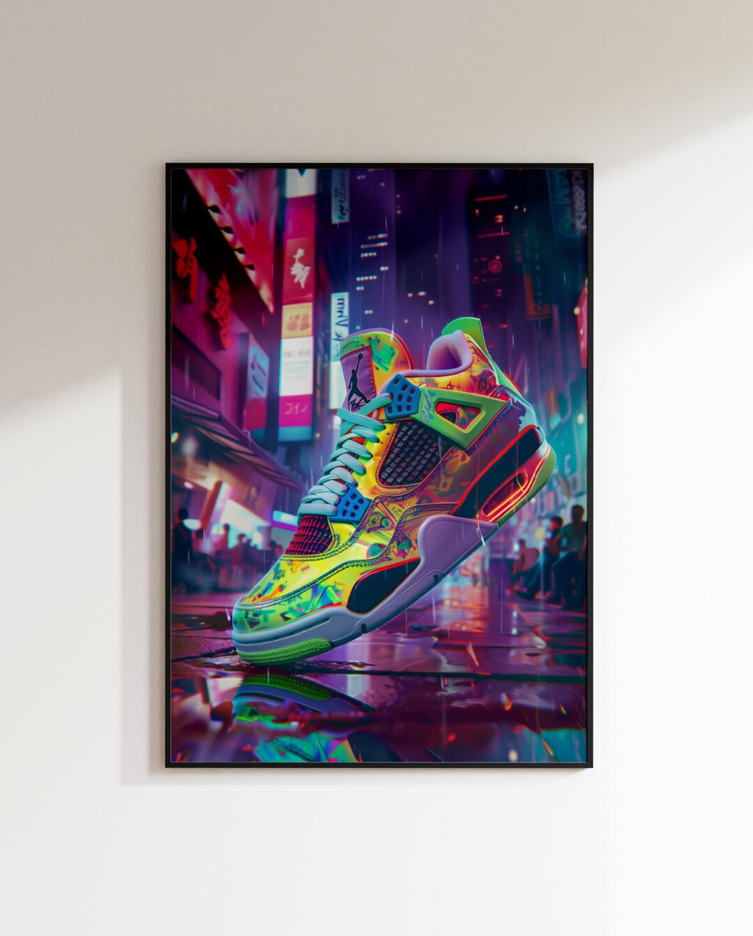 Jordan Poster Nike Poster Nike Jumpman Posterdreamlike Jordan 4 Poster ...