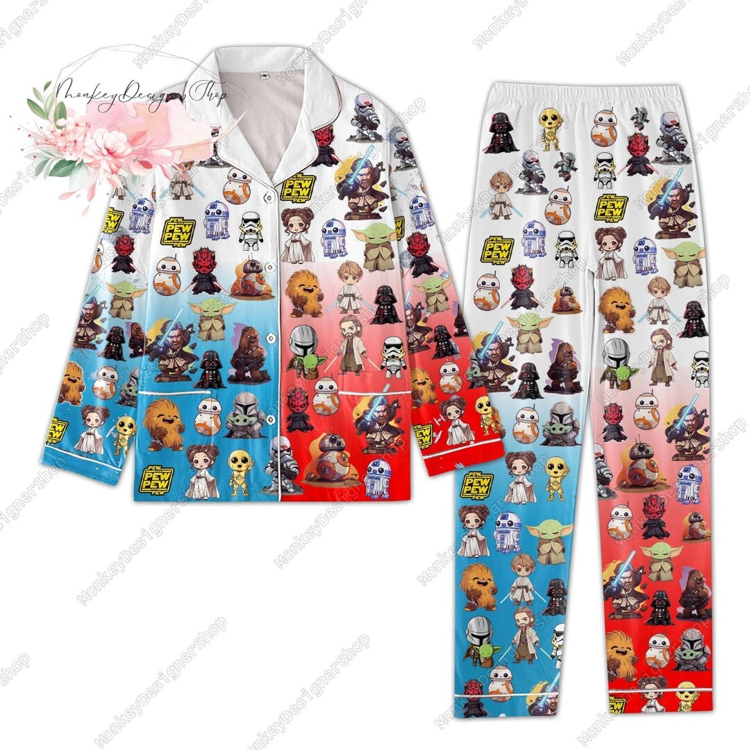 Star Wars Pajamas Set, Darth Vader Thick Pjs, Anakin Skywalker Pajamas ...