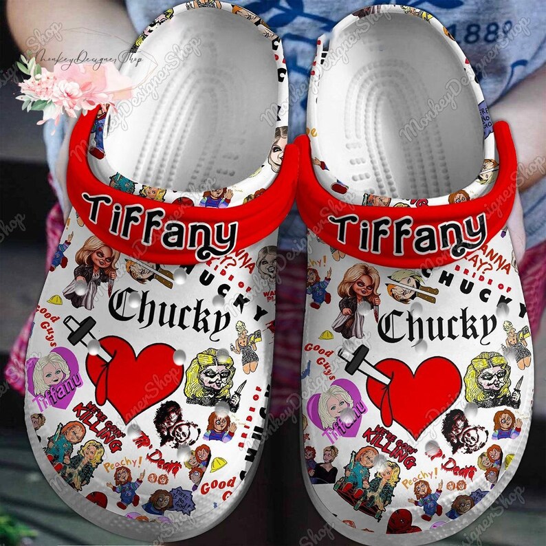 Chucky Casual Shoes, Chucky Were Going Killing Tiffany Sneakers, Chucky ...