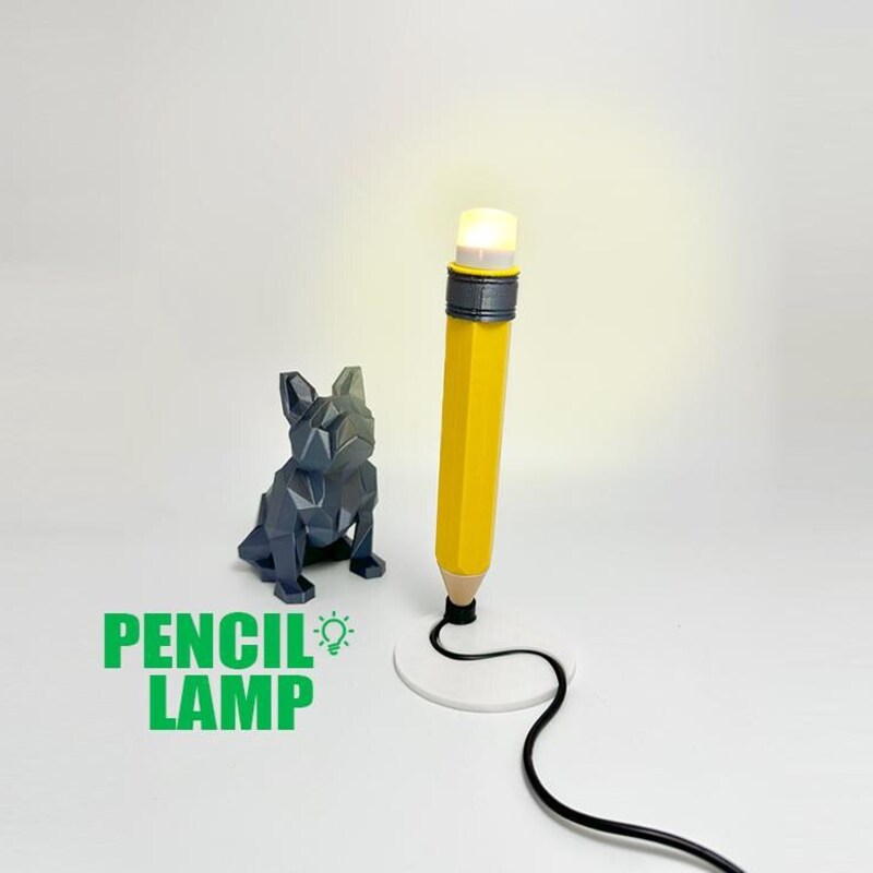 Pencil Lamp - Etsy