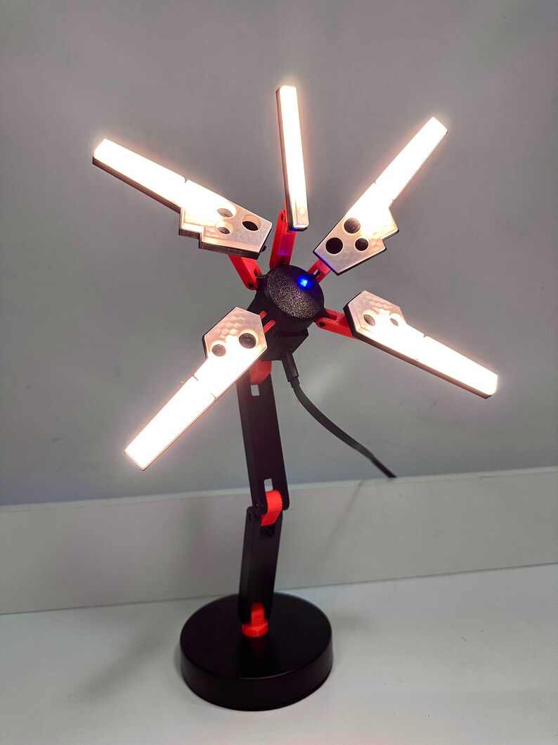 Gaming Room Table Lamp, Creative 3D Printed Light, Lamp for Game Lovers ...