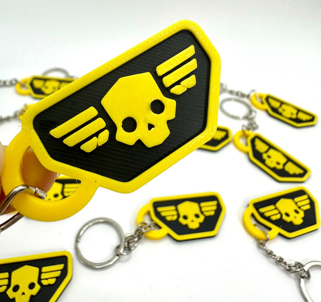 Hell Divers 2 Keychain, Gift for Men - Etsy