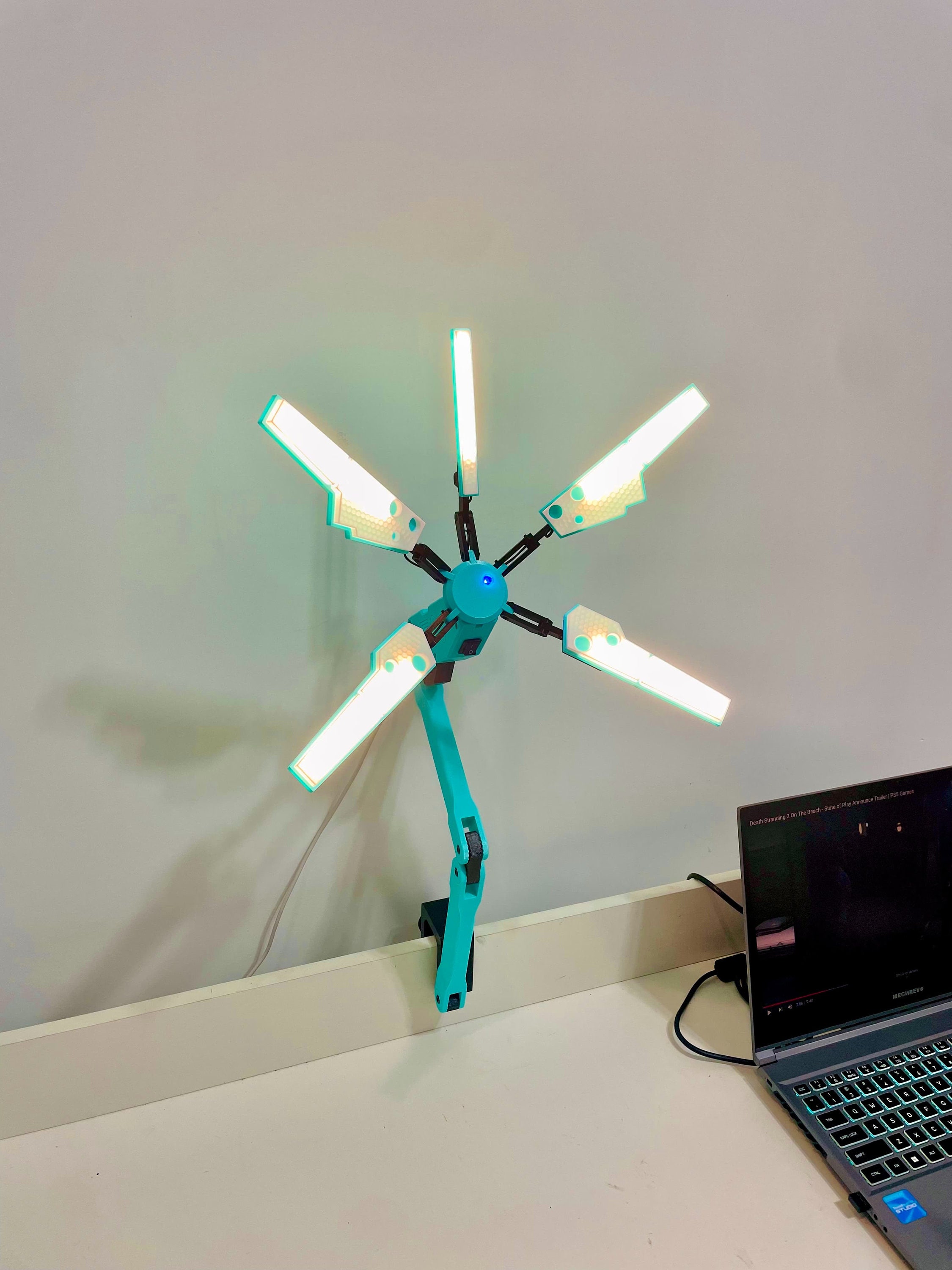 Gaming Room Table Lamp, Creative 3D Printed Light, Lamp for Game Lovers ...