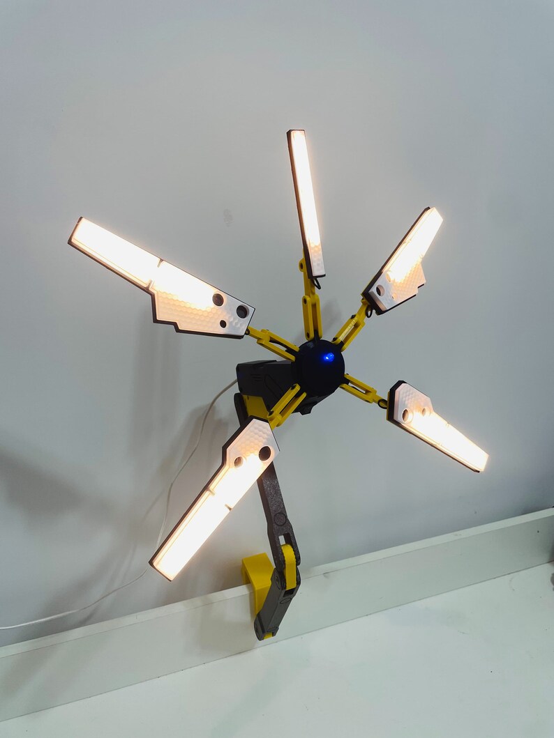 Gaming Room Table Lamp, Creative 3D Printed Light, Lamp for Game Lovers ...