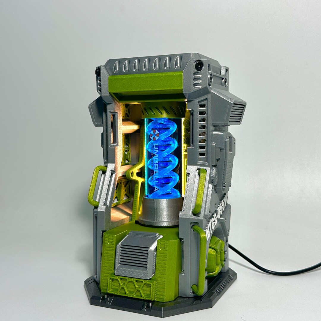 Biohazard Resident Evil T-virus LED Lamp, 3D Printed Umbrella ...