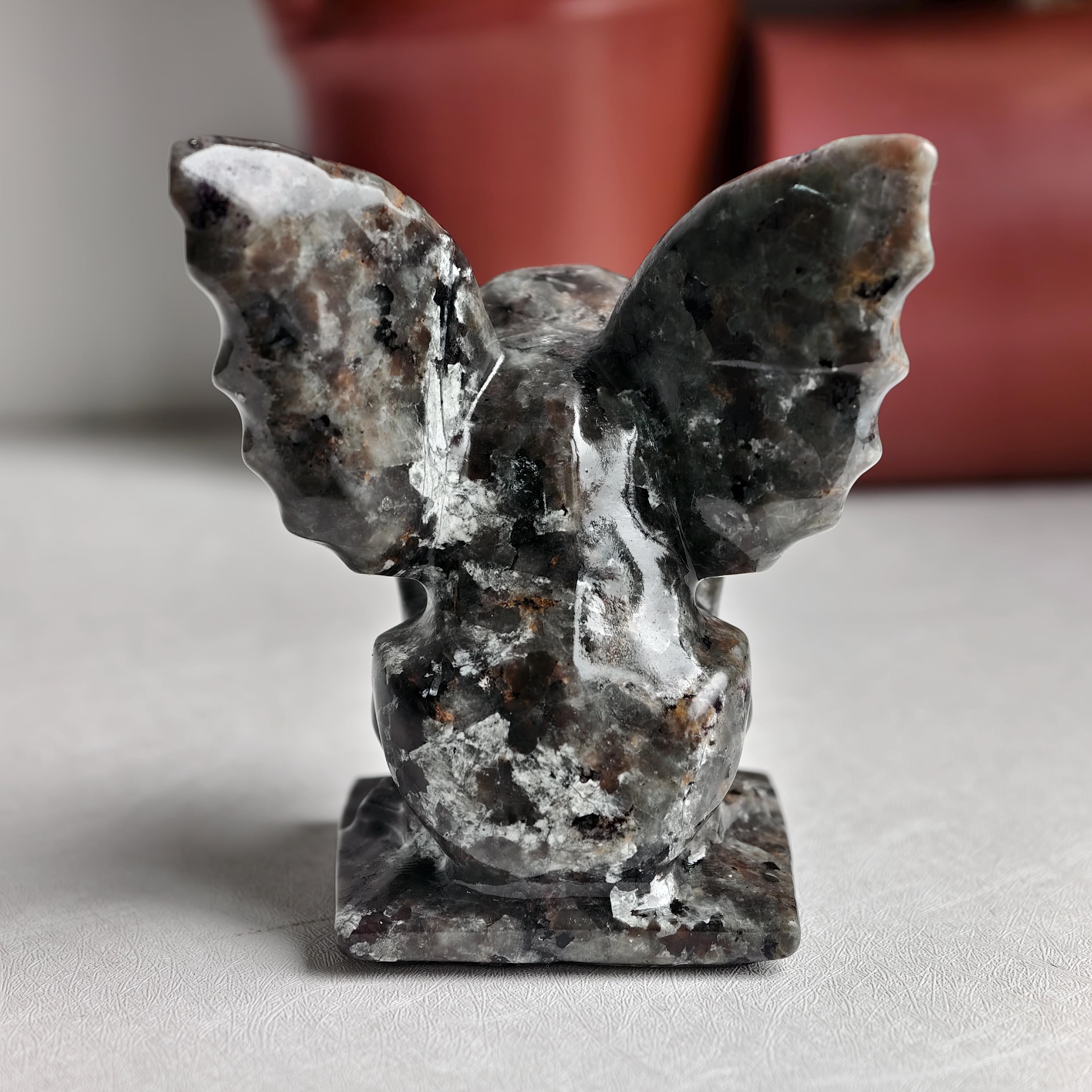 Natural Yooperlite Carved Gargoyle,crystal Gargoyle,gargoyle Carving ...