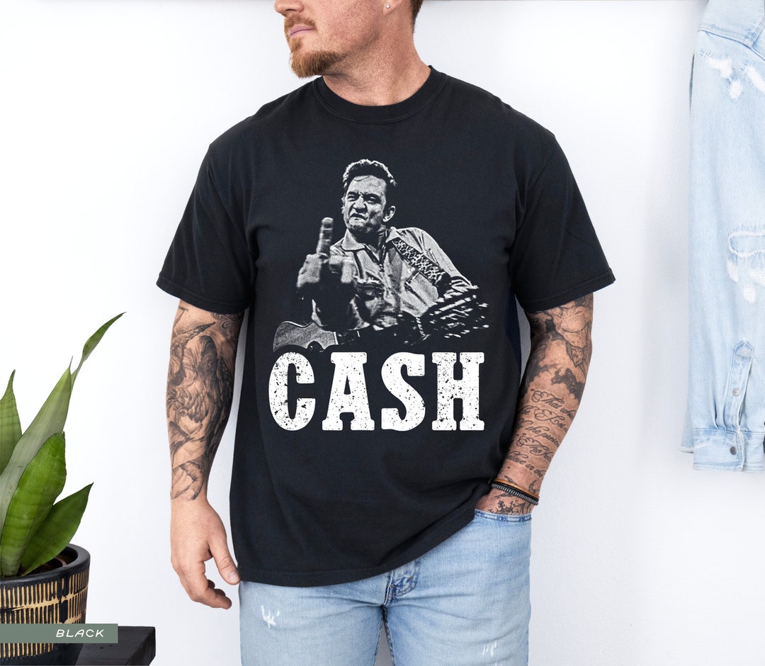 Cash Shirt Western Shirt, Johnny Cash T-shirt. Johnny Cash T Shirt ...