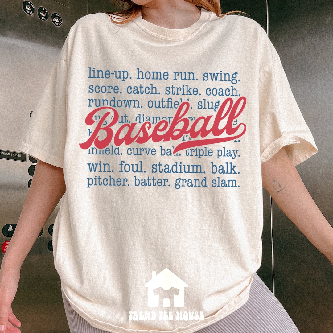 Baseball Life Comfort Colors® Shirt, Baseball Shirts, Baseball Lover ...