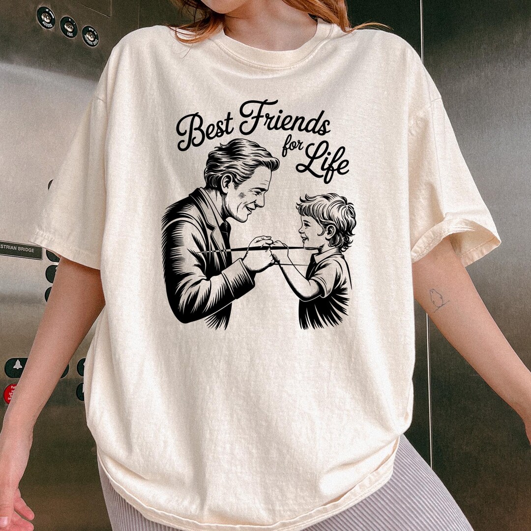 Best Friends for Life Comfort Colors Shirt - Grandfather and Child ...