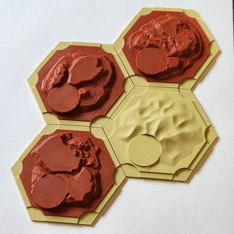 Catan Board Tiles - Etsy