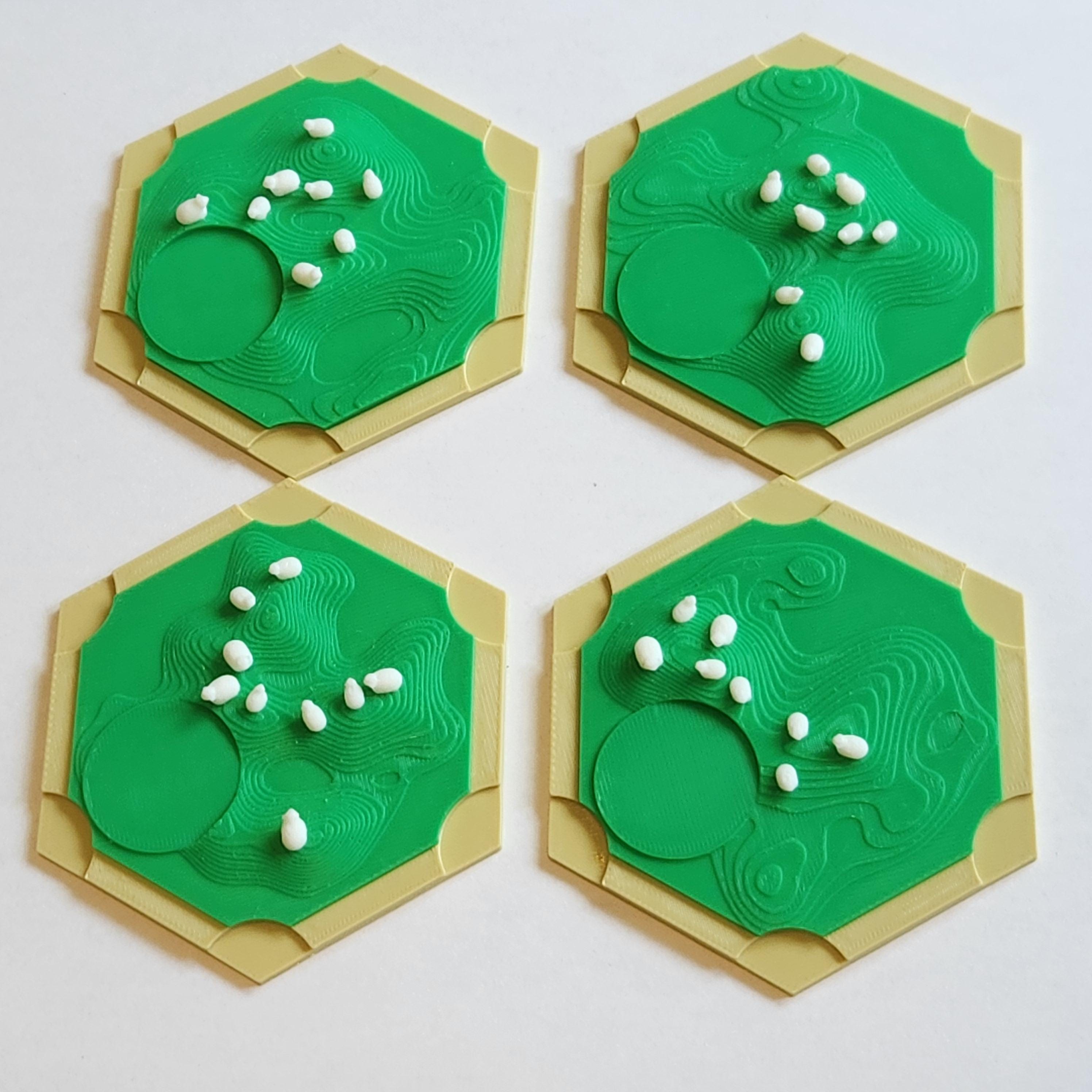 Tile Files for 3D Settlers of Catan Set - Etsy