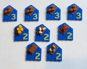 Tile Files for 3D Settlers of Catan Set - Etsy