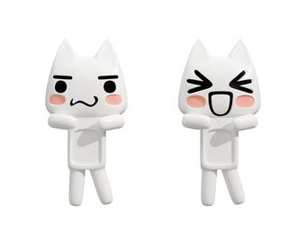 Charming 28cm Kawaii Toro Inoue Cat Plush: Soft Anime Cartoon Animal ...