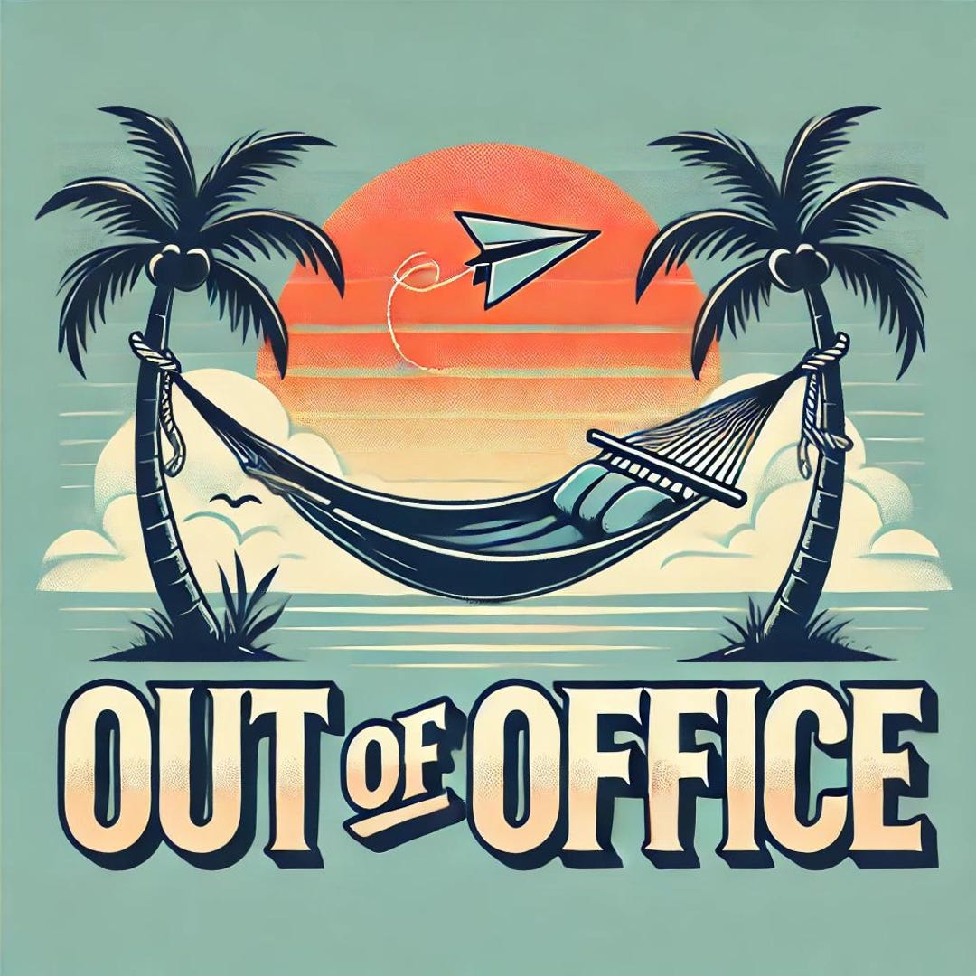 Out of Office Poster - Etsy