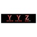 Rush - YYZ Morse Code Black and Red Sticker - Etsy