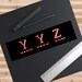 Rush - YYZ Morse Code Black and Red Sticker - Etsy