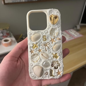 3D Seashell Phone Case: Coastal Summer Charms and Shells - Etsy
